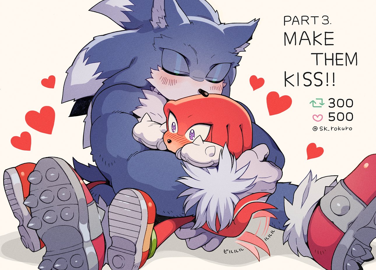 Sk Rokuro Knuckles The Echidna Sonic The Hedgehog Sonic The Werehog Sonic Series Sonic