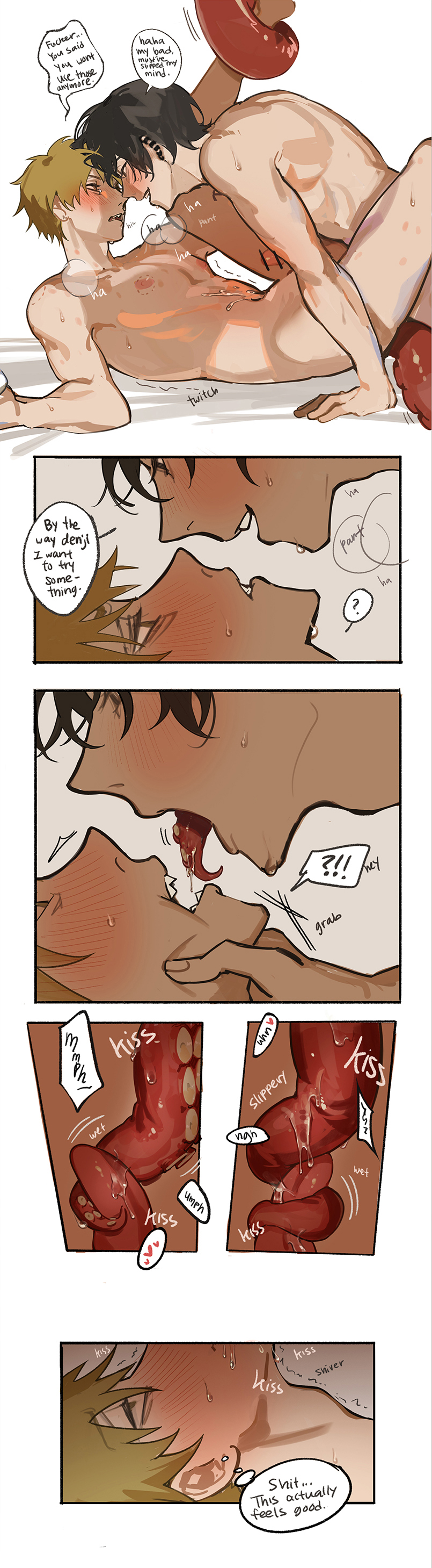 Lyoo Gajyago Denji Chainsaw Man Octopus Devil Chainsaw Man Yoshida Hirofumi Chainsaw