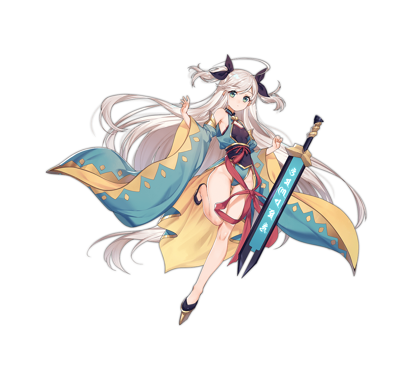 Lan Ren Hui Virudhaka Ark Order Ark Order Black Footwear Highres