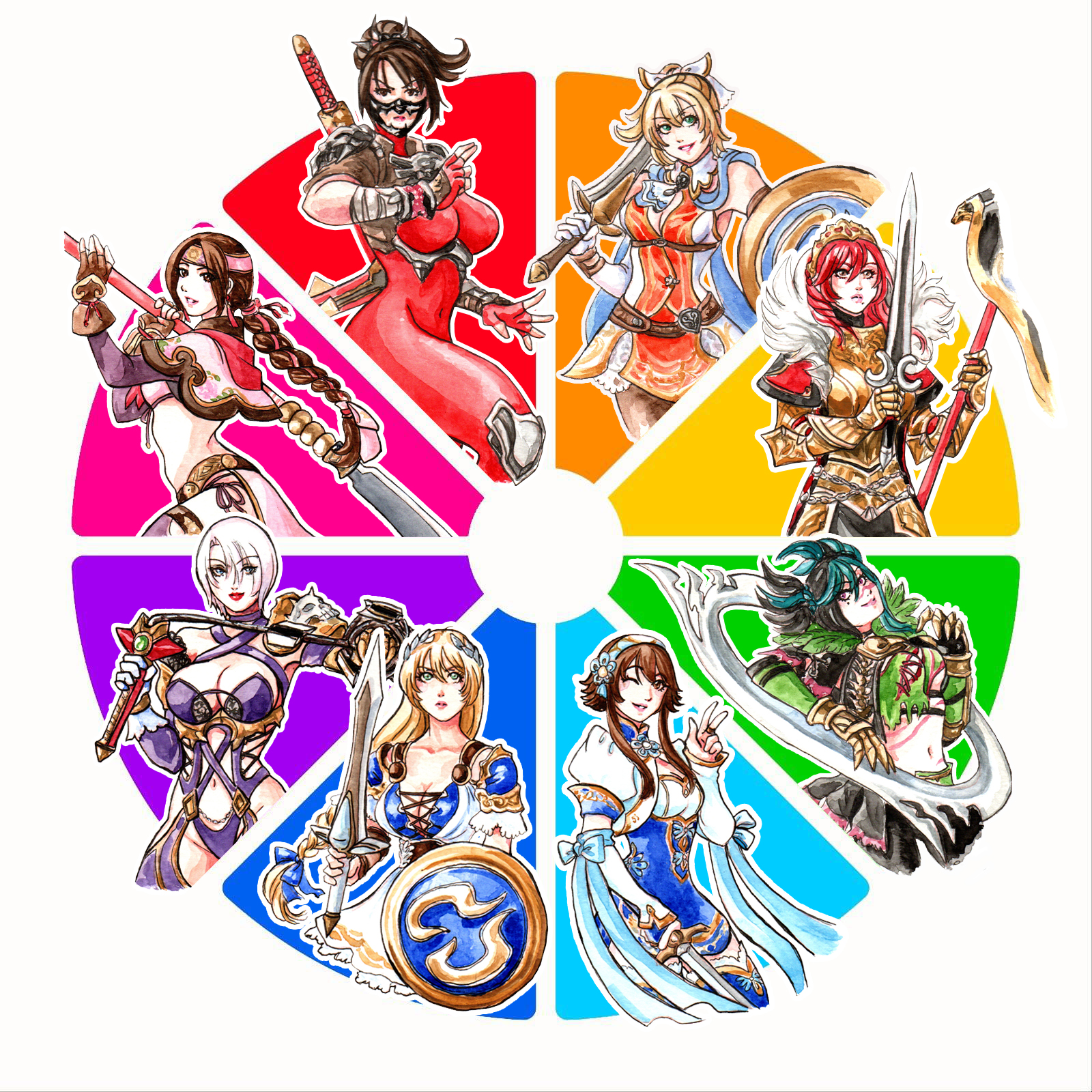 Cassandra Alexandra Chai Xianghua Hildegard Von Krone Isabella