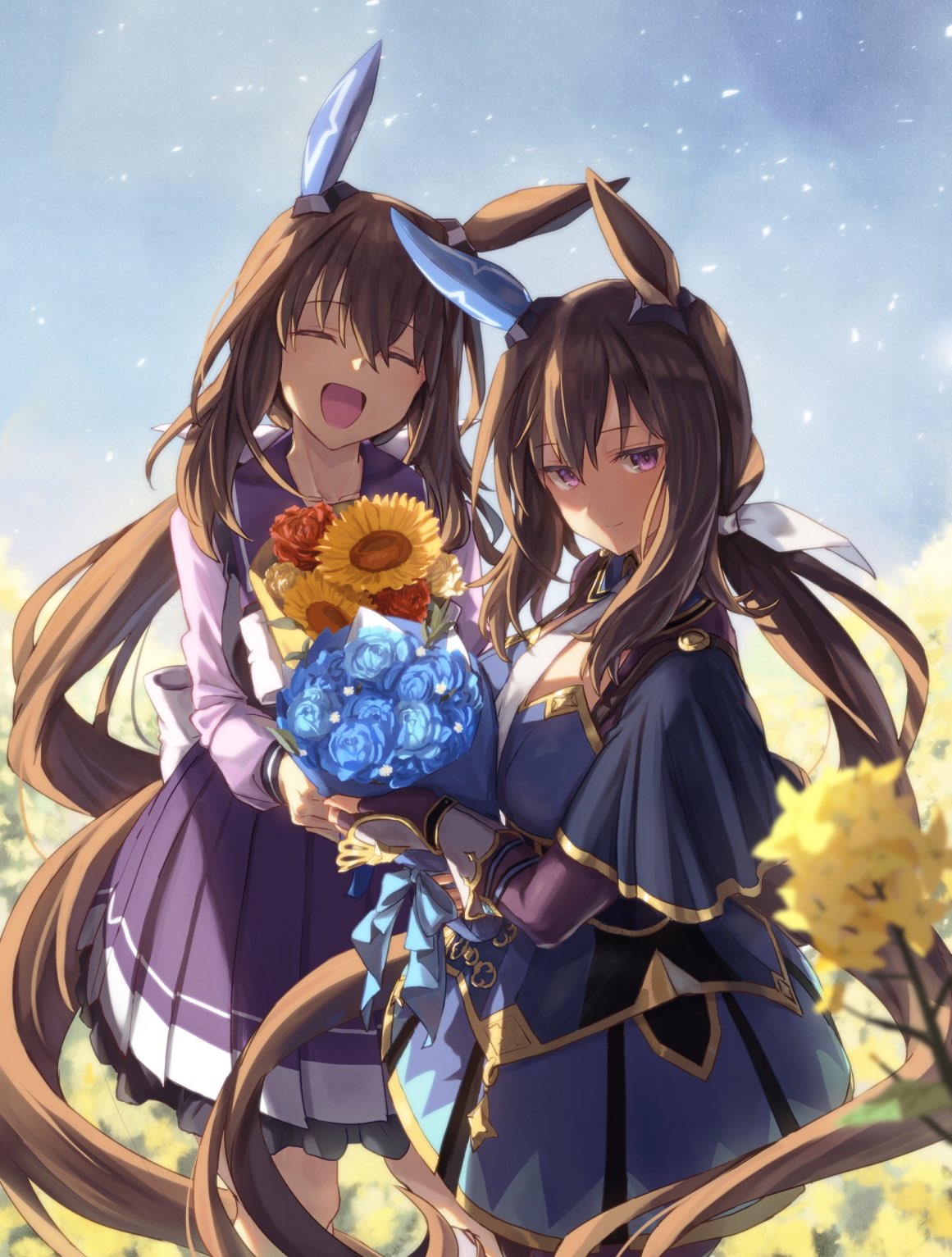 Starheart Admire Vega Umamusume Umamusume Highres 2girls Admire