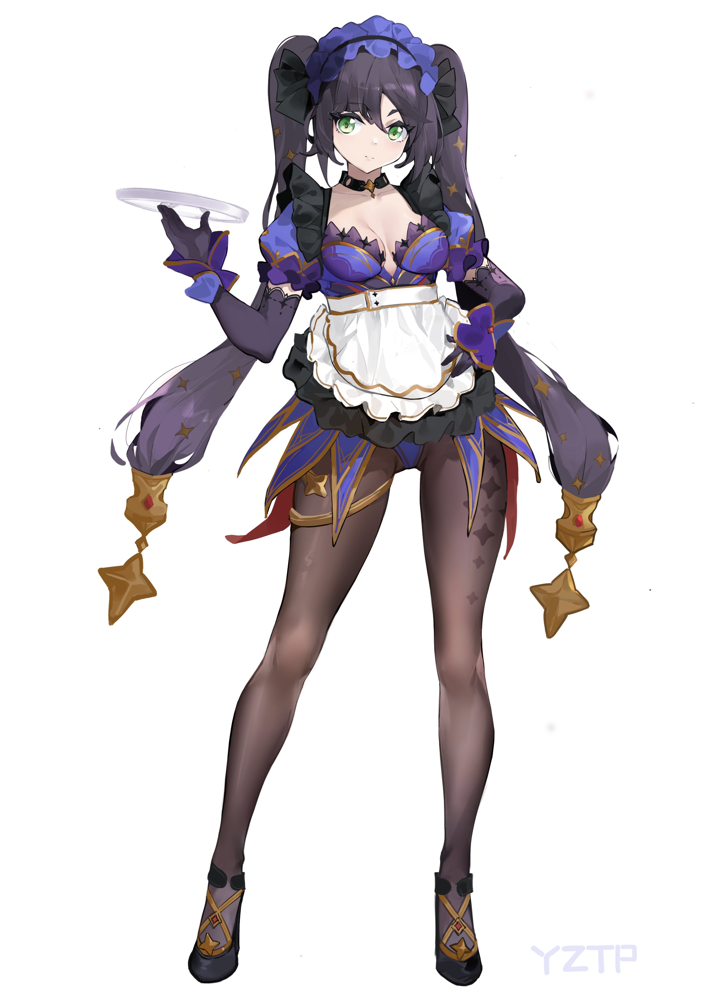 yztp (sanmery), mona (genshin impact), genshin impact, absurdres, highres, 1girl, alternate ...