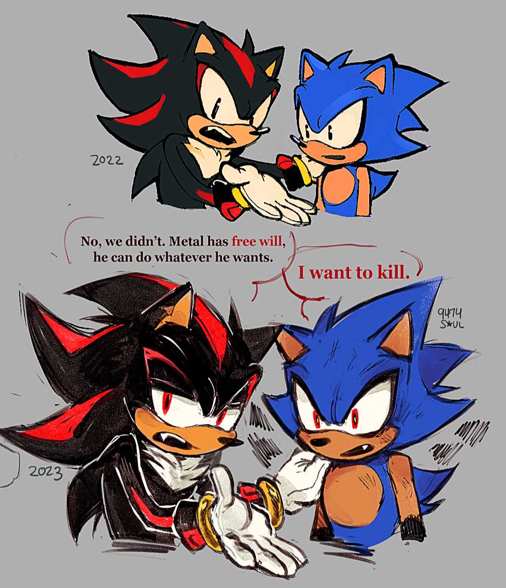 9474s0ul Metal Sonic Shadow The Hedgehog Sonic Series Commentary