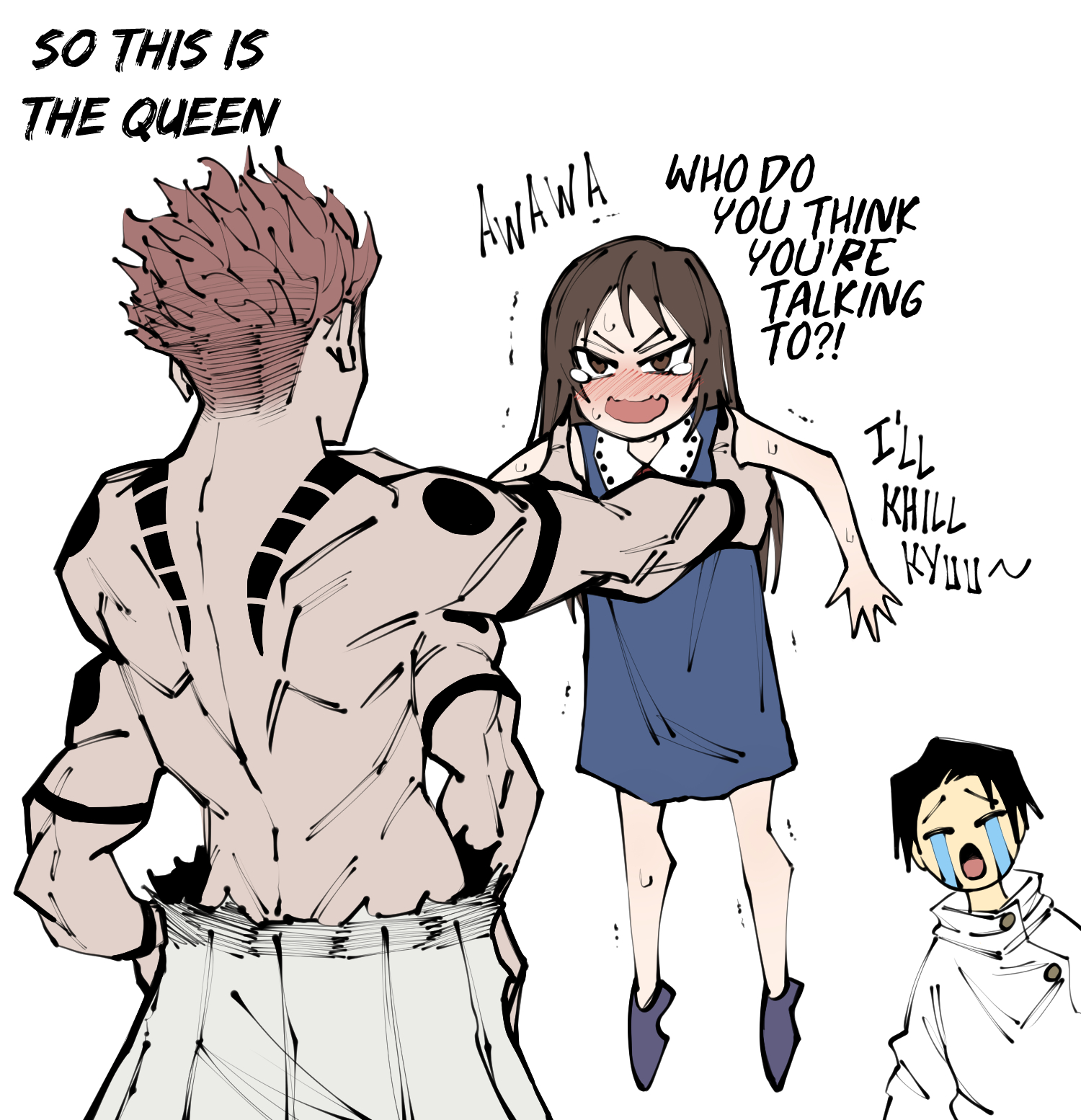 Dingotoad Okkotsu Yuuta Orimoto Rika Ryoumen Sukuna Jujutsu Kaisen Ryoumen Sukuna True