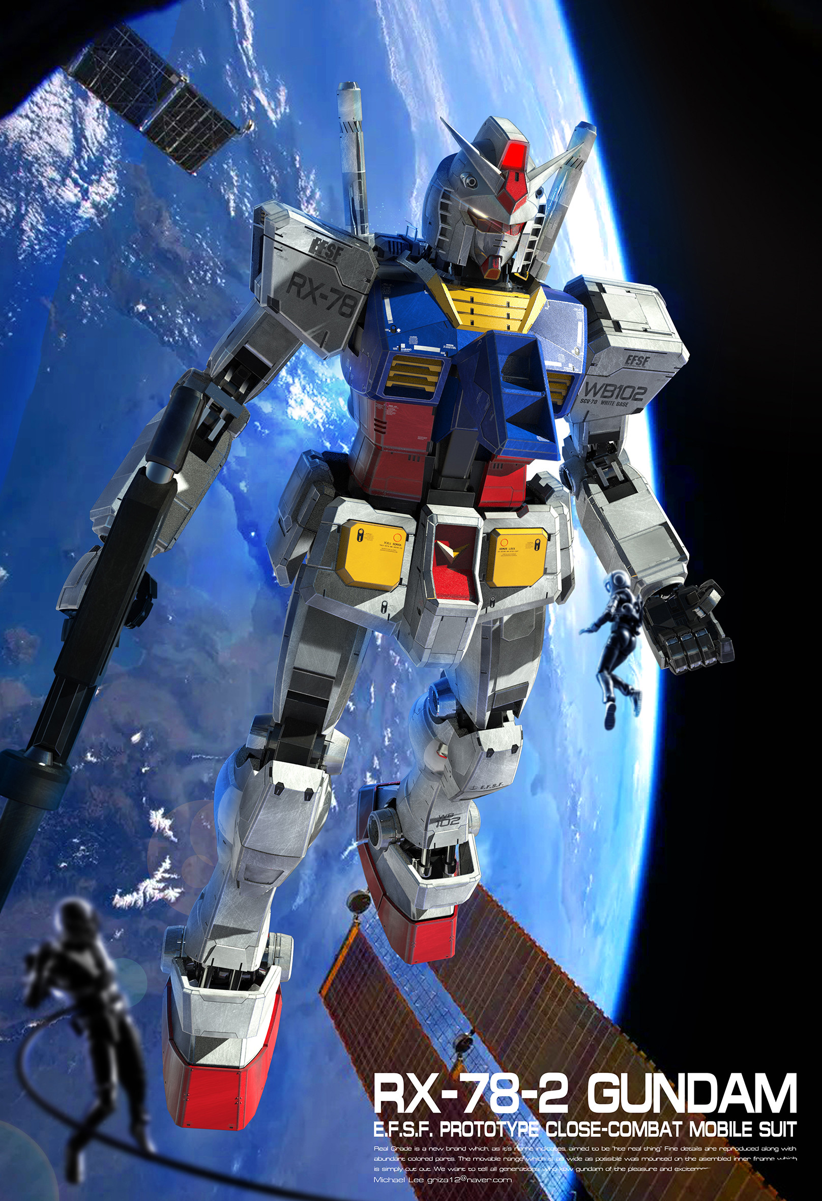michaellee4, rx-78-2 gundam, gundam, mobile suit gundam, commentary ...