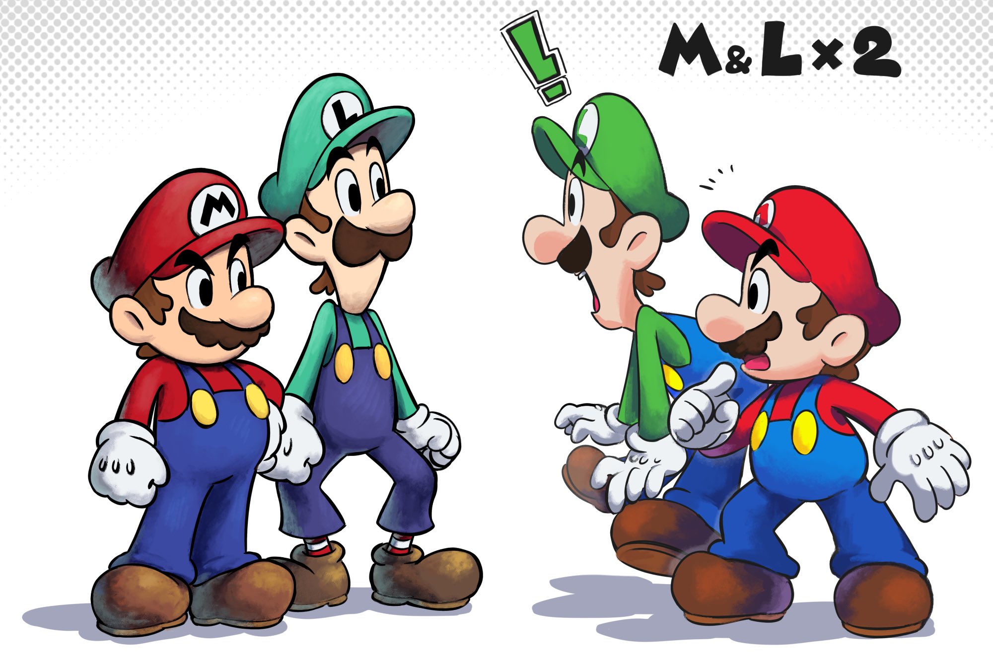 yamari (ya mari 6363), luigi, mario, mario & luigi: brothership, mario & luigi rpg, mario ...
