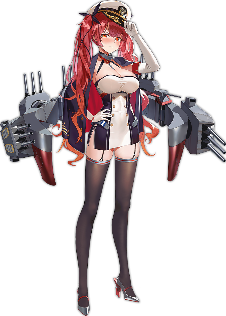 Honolulu Azur Lane Azur Lane Looking Away Artist Request Official Art 1girl 3 Between