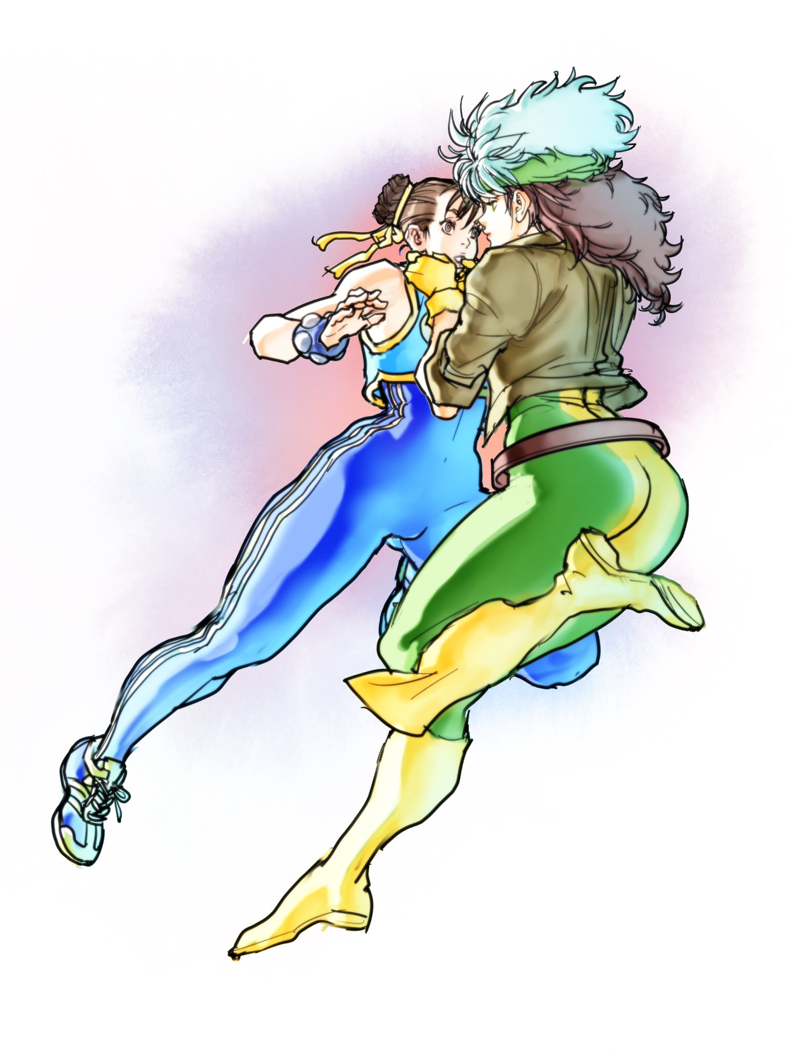 Birokichi00 Chun Li Rogue X Men Capcom Marvel Marvel Vs Capcom Marvel Vs Capcom 2