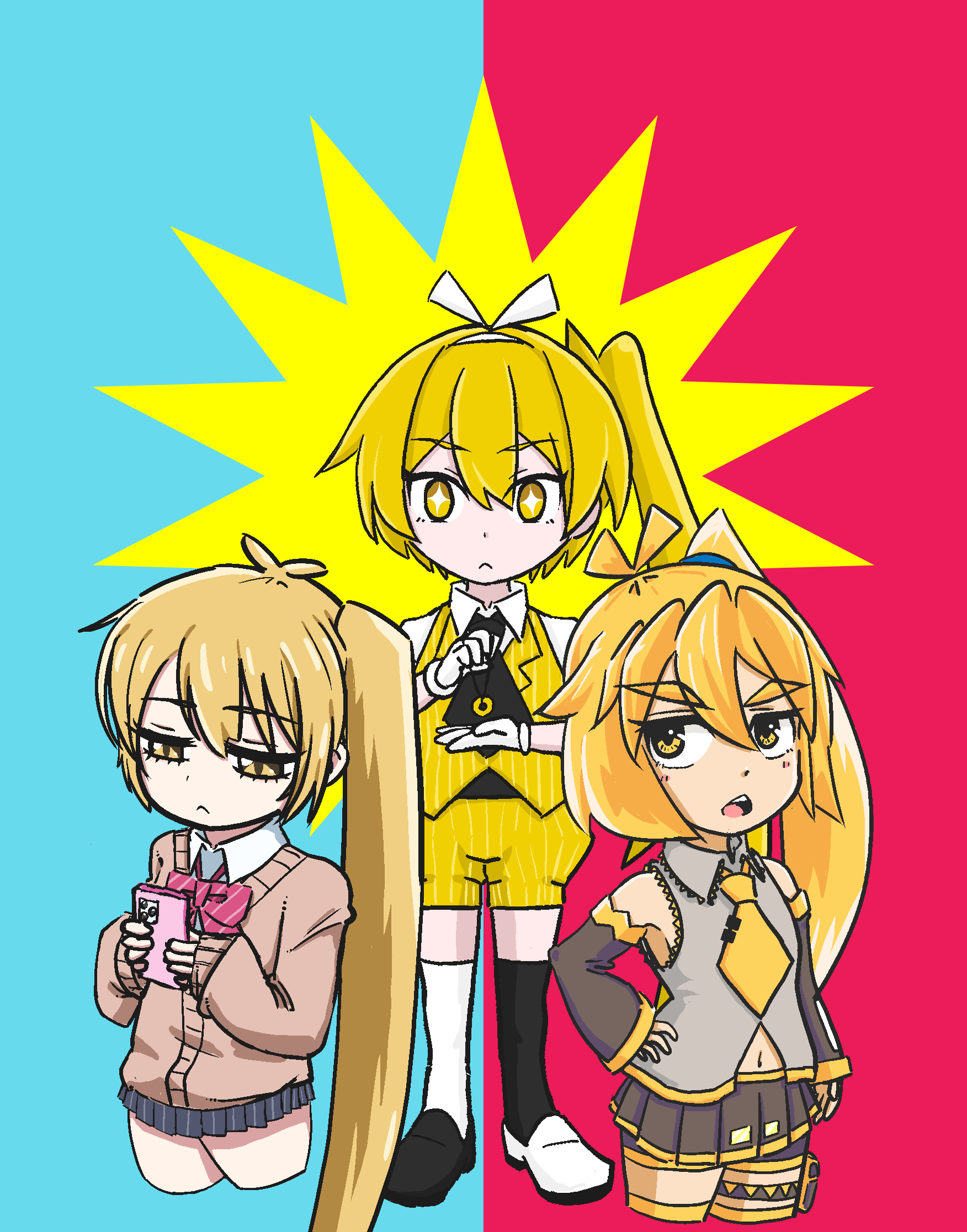 smith hioka, akita neru, mesmerizer (vocaloid), vocaloid, black footwear, white footwear ...