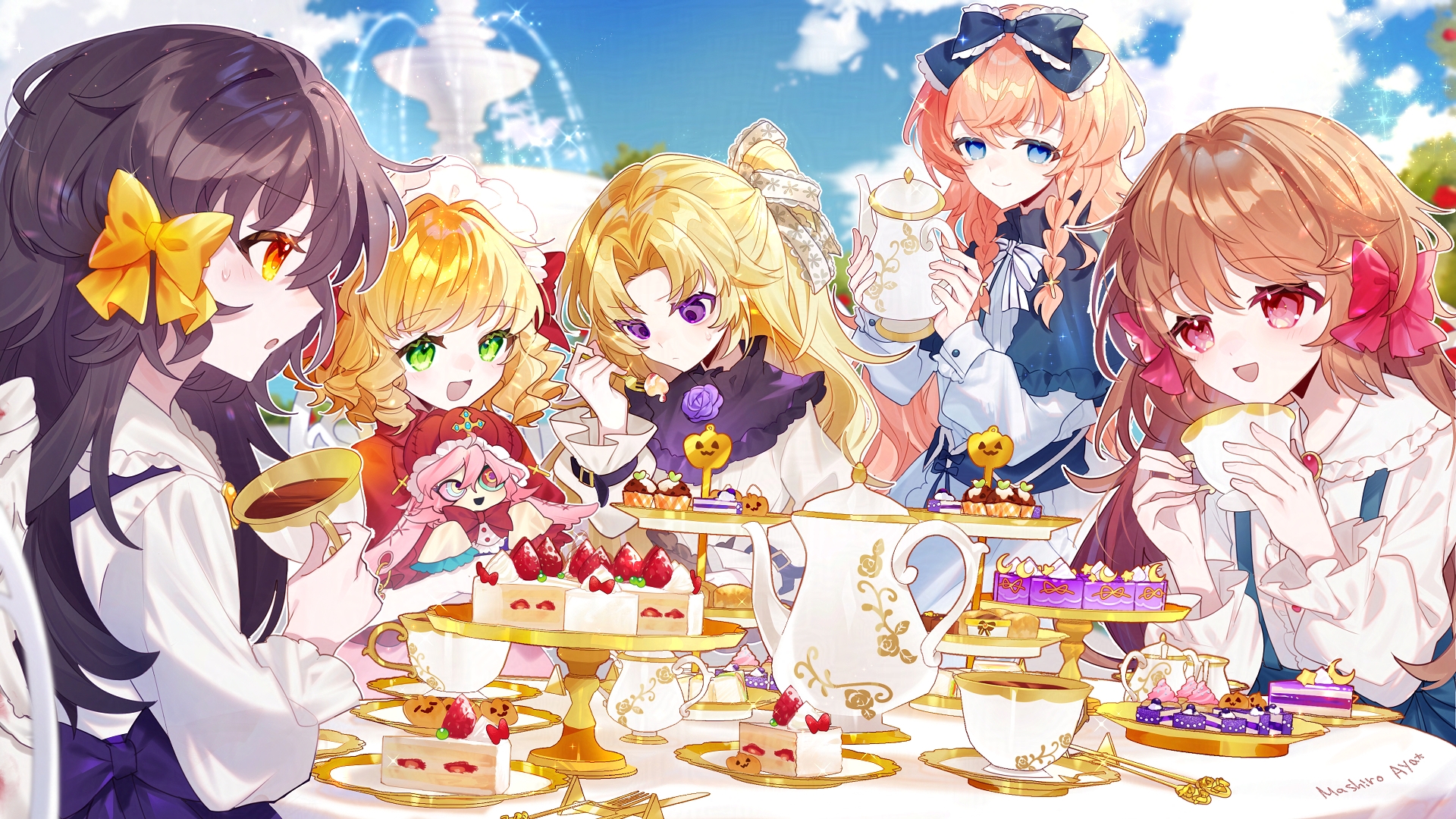aya (aya op10s), egliette, enjel, fleta (pocket mirror), goldia die heilige, harpae, lisette ...