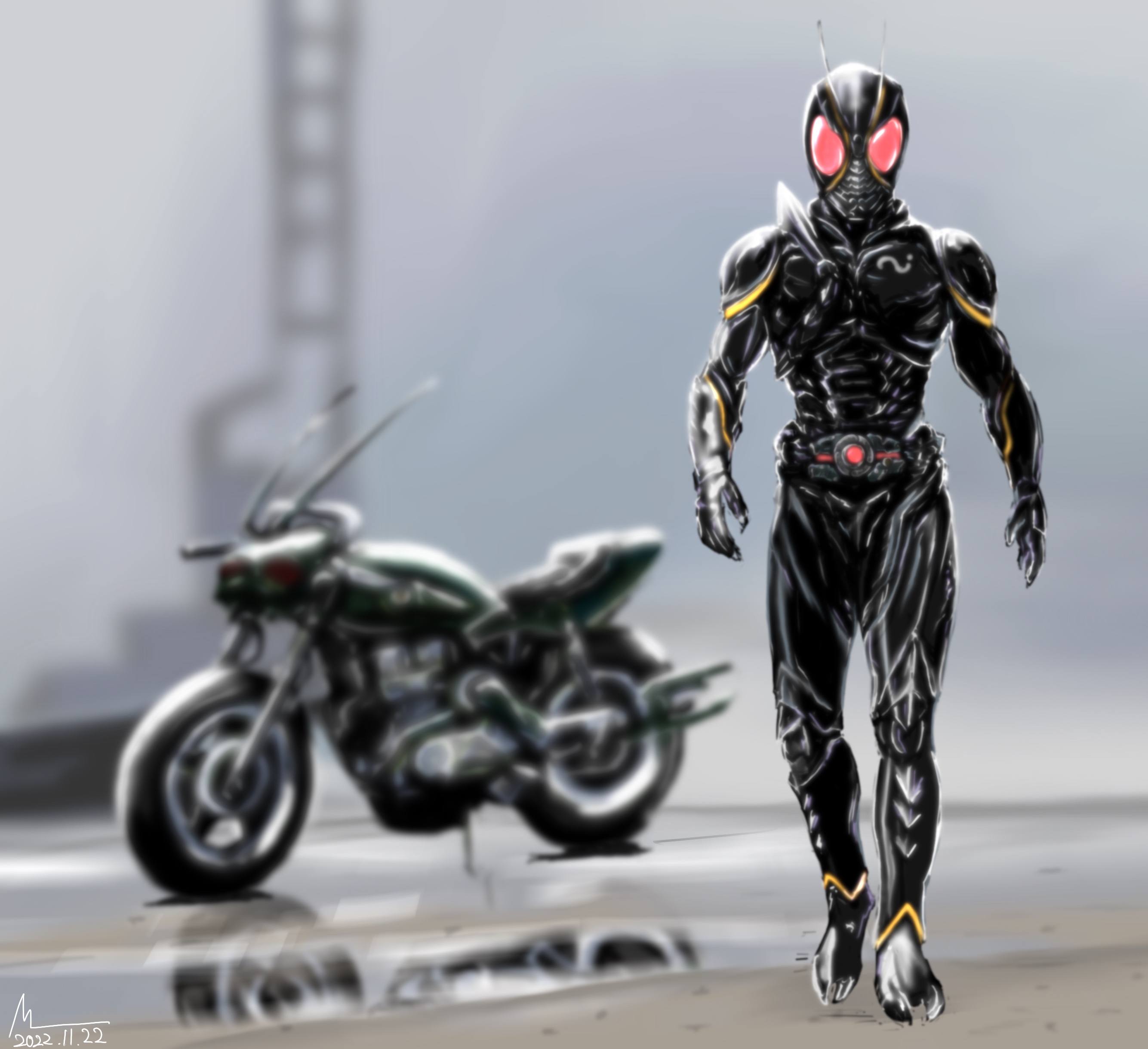 ml (emunieru), battle hopper, kamen rider black sun, kamen rider, kamen rider black sun (series ...