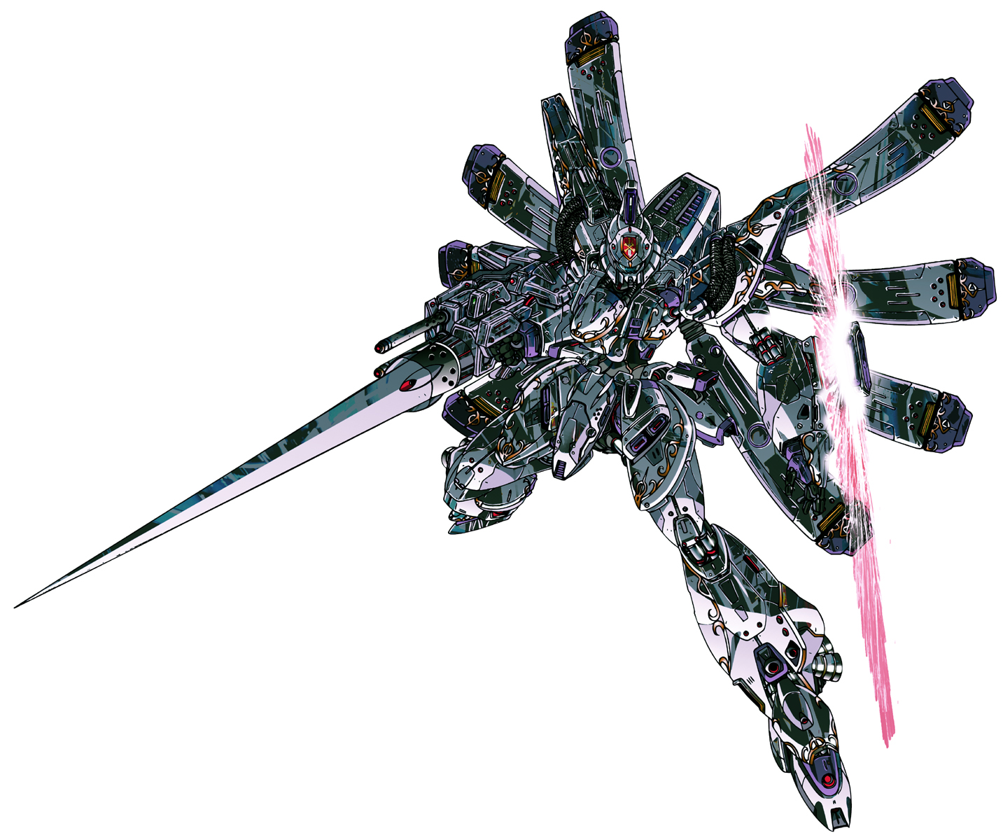 ningen plamo, vigna ghina, gundam, gundam f91, original, commentary ...