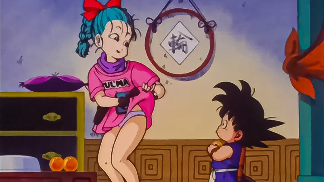 Bulma Son Goku Dragon Ball Dragon Ball Classic Anime Screenshot