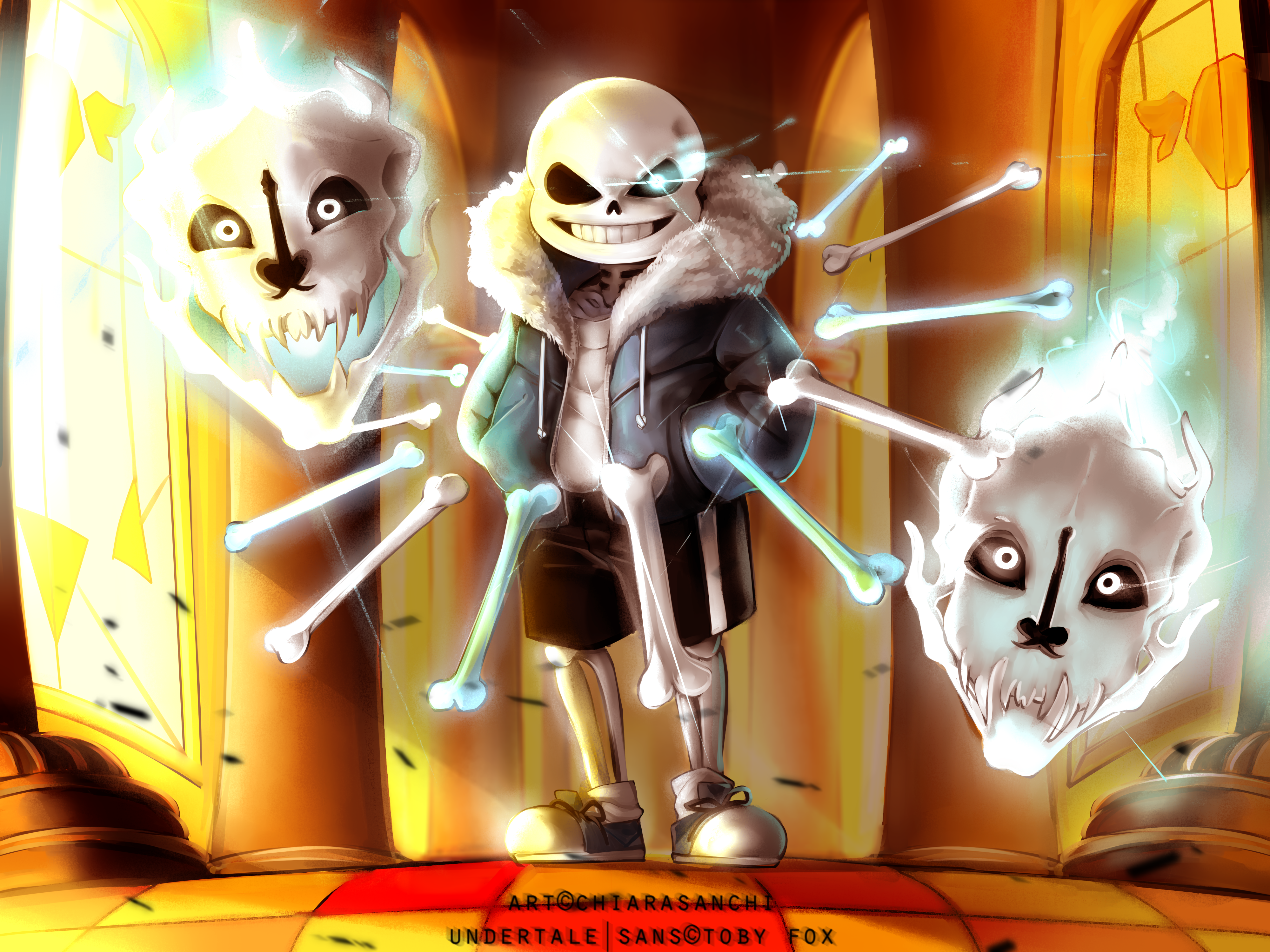 chiarasanchi, sans (undertale), undertale, utdr (toby fox), absurdres ...