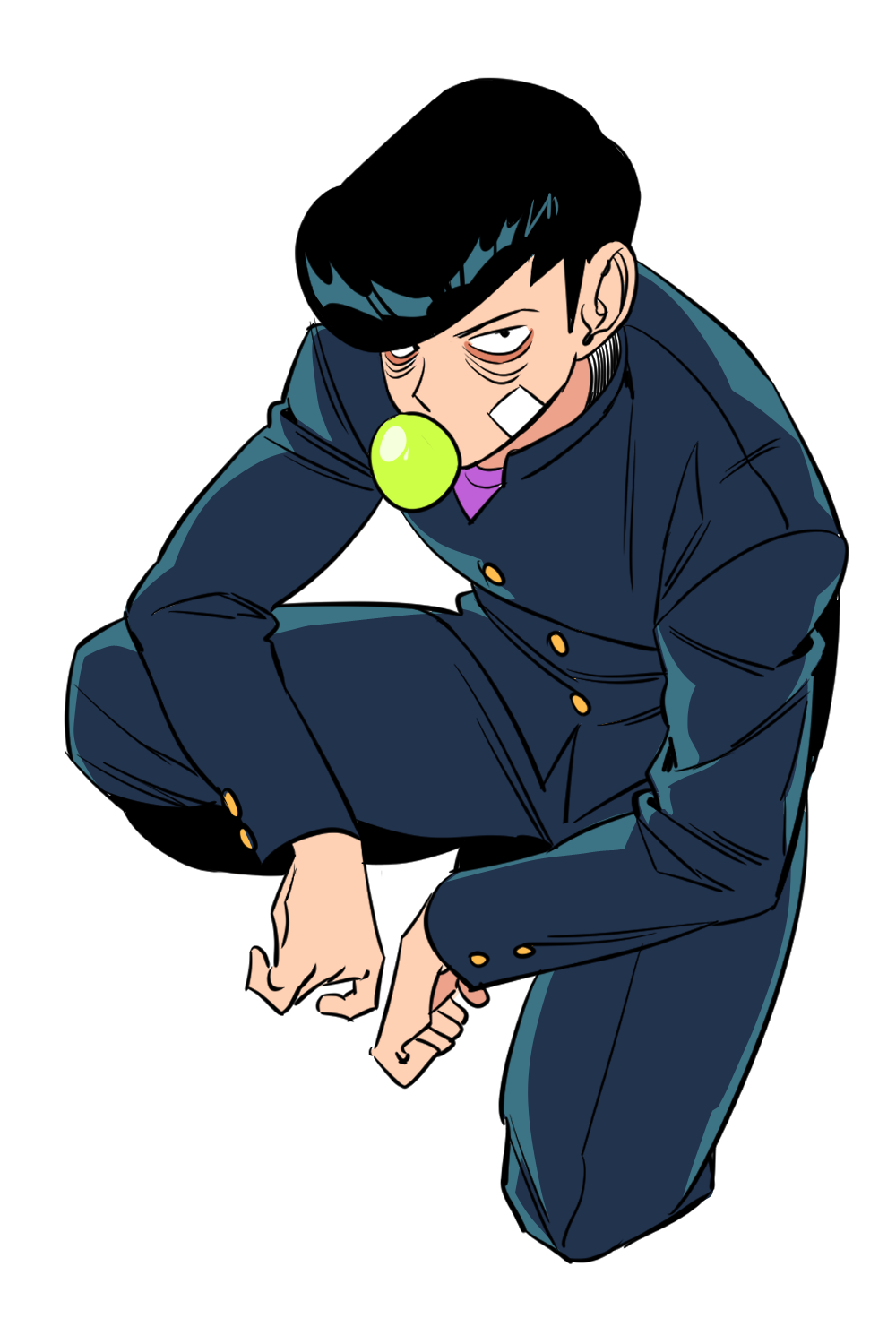 taejo (taejo68), onigawara tenga, mob psycho 100, commentary request ...