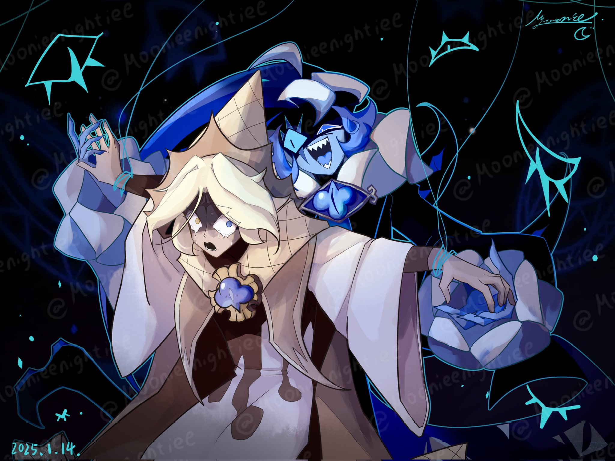 Moonieenightiee Pure Vanilla Cookie Shadow Milk Cookie Cookie Run
