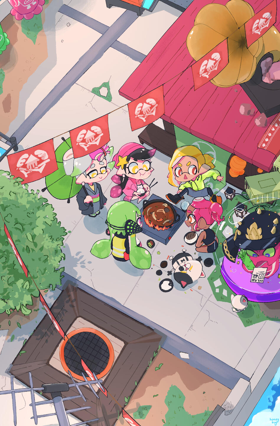 agent 3 (splatoon), agent 4 (splatoon), agent 8 (splatoon), callie ...