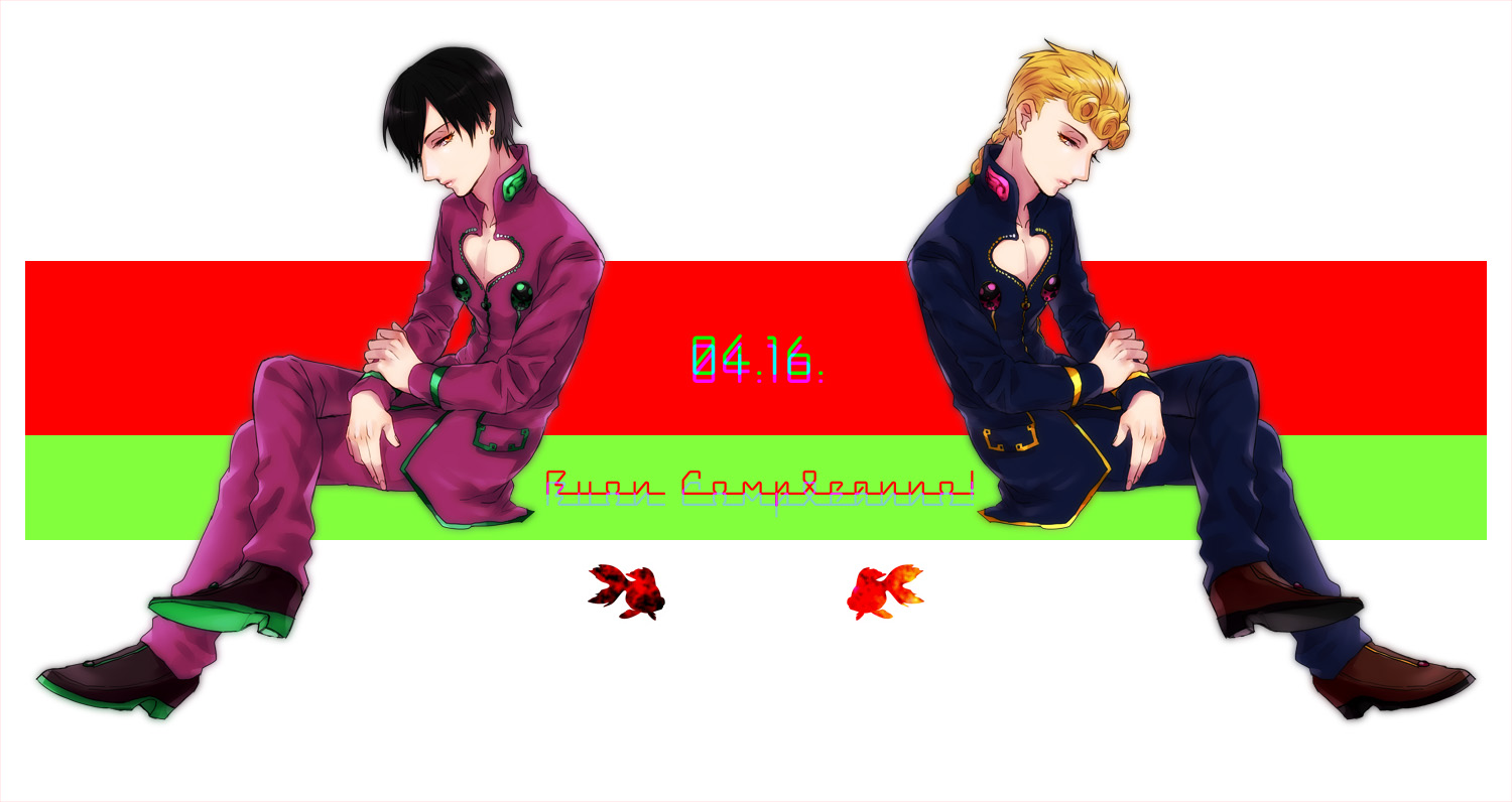 Shinsaka Tkgumi Giorno Giovanna Haruno Shiobana Jojo No Kimyou Na Bouken Vento Aureo Bad