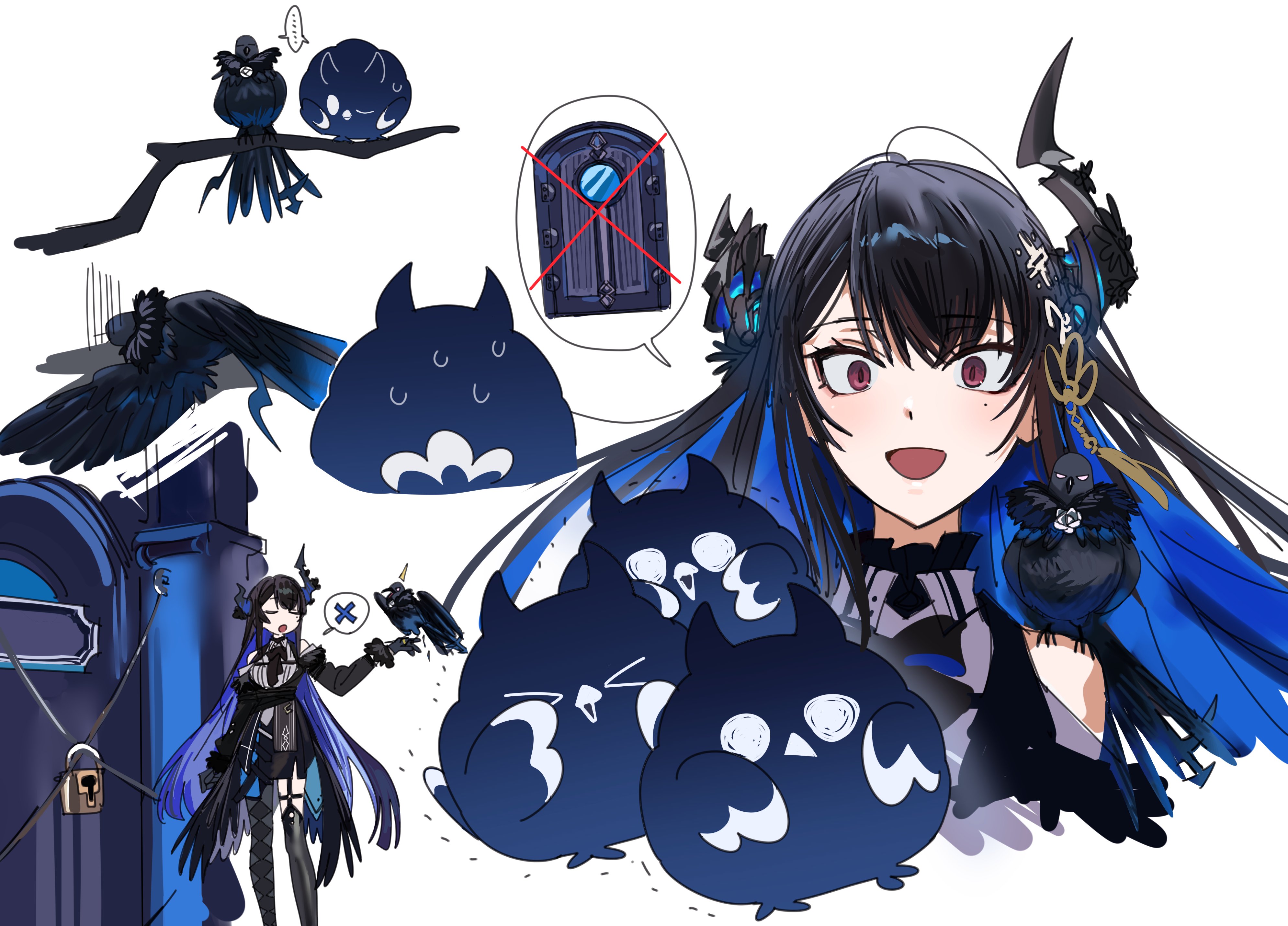 yomosaka, jailbird (nerissa ravencroft), nerissa ravencroft, nerissa ravencroft (1st costume ...