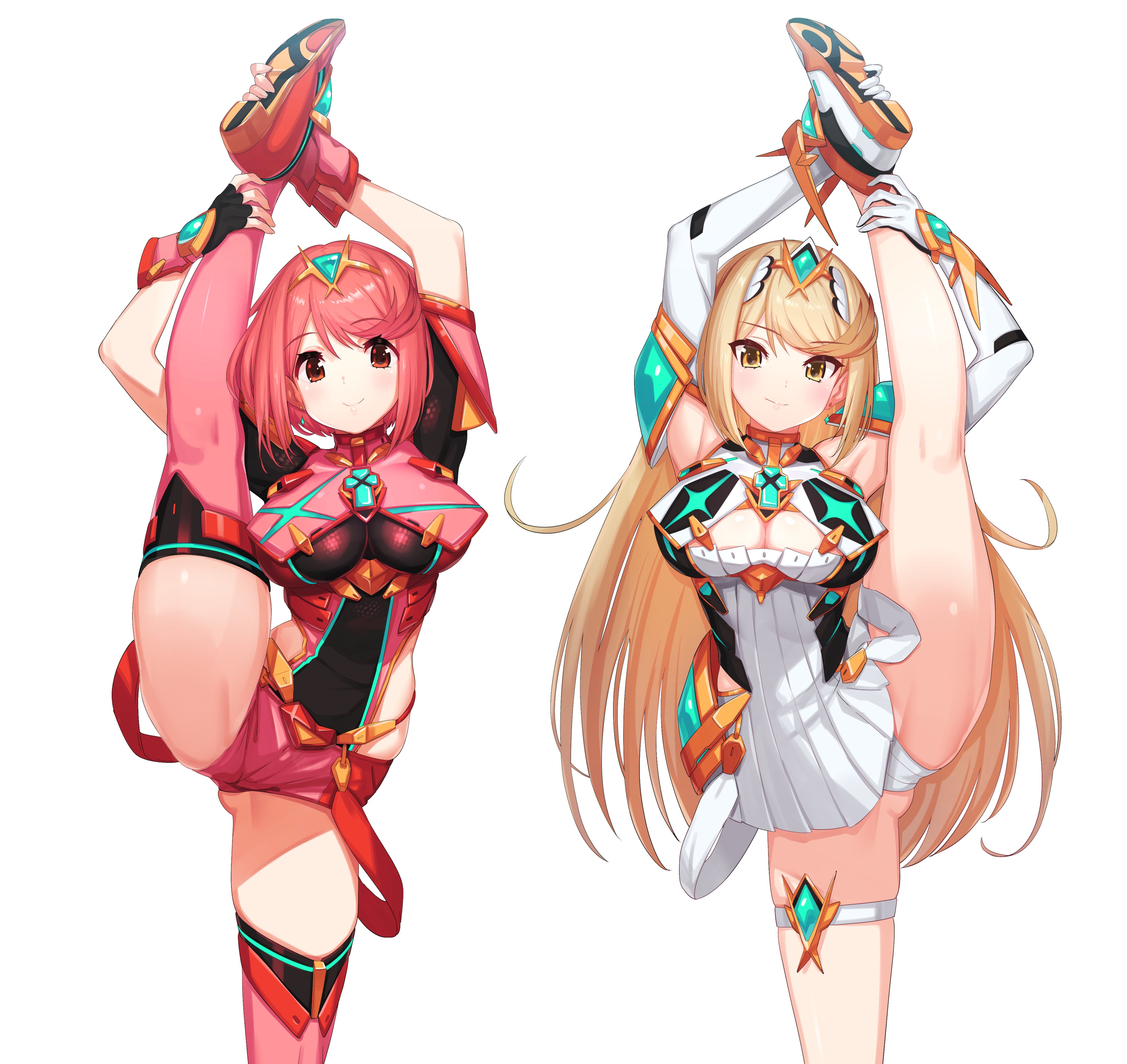 Green322 Mythra Xenoblade Pyra Xenoblade Xenoblade Chronicles