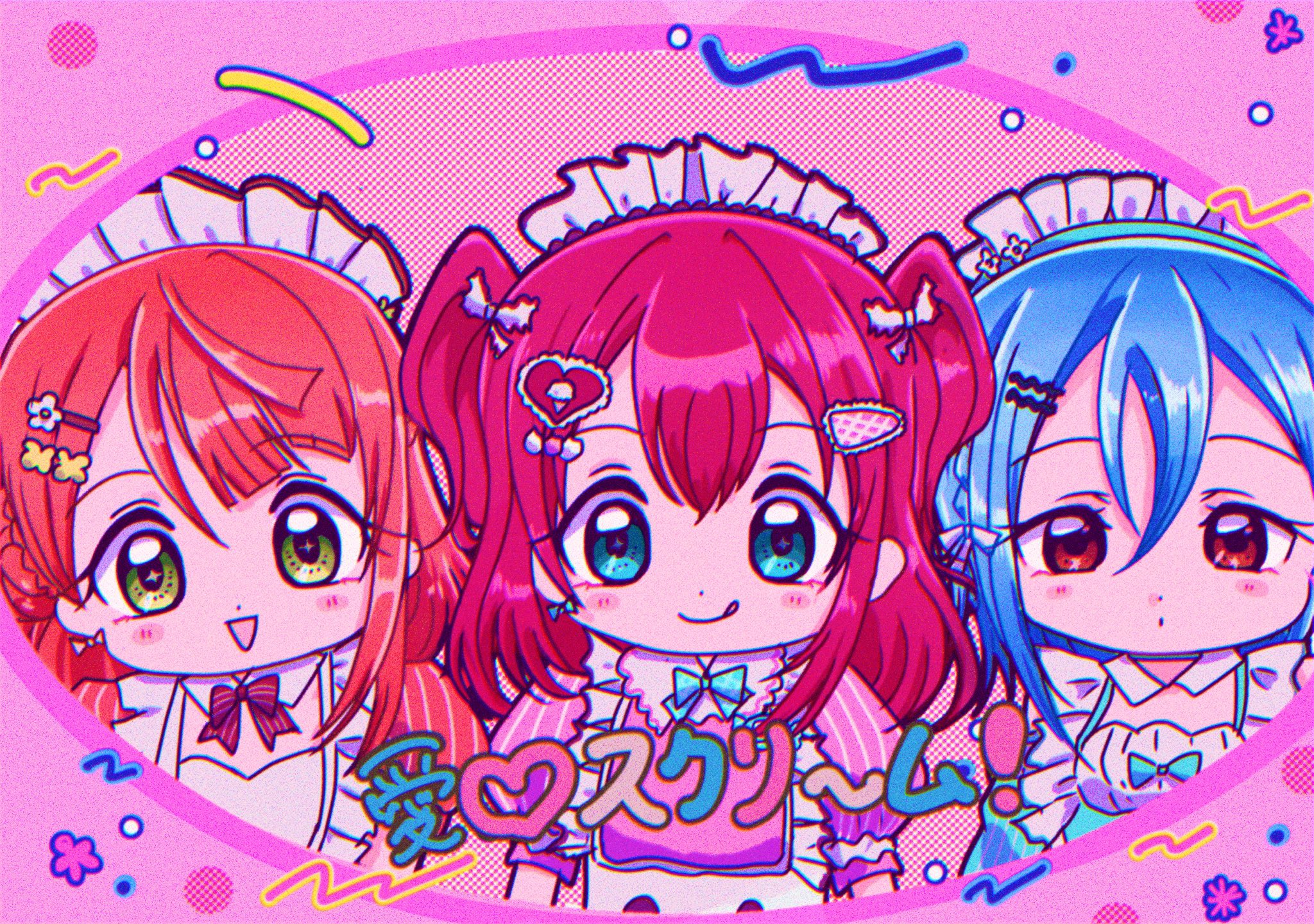 rindaypdx, kurosawa ruby, uehara ayumu, wakana shiki, love live!, love live! nijigasaki high ...