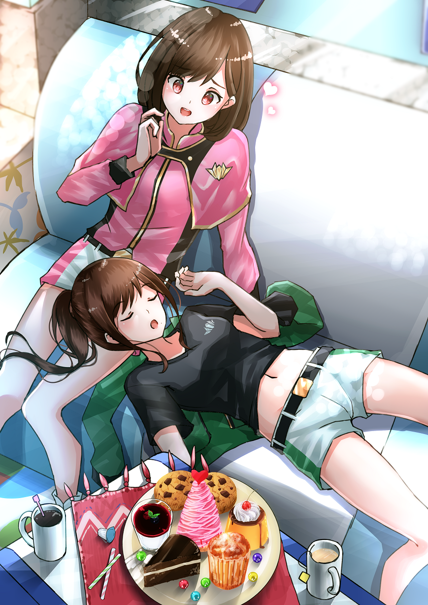 haggy, hayami sena, kiramei green, kiramei pink, ooharu sayo, mashin sentai kiramager, super ...