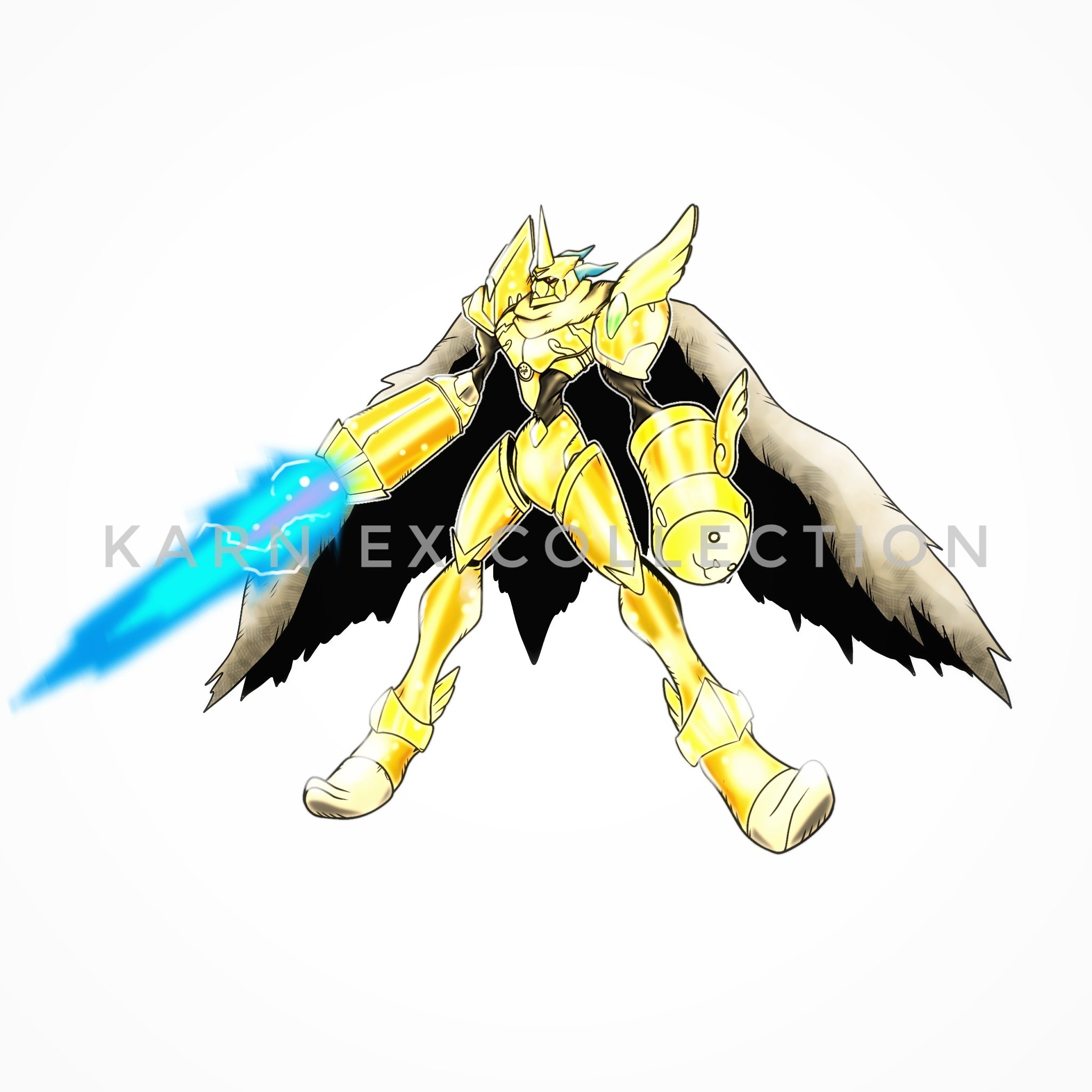 weirdomonmaster, magnamon, omegamon, rapidmon (armor), digimon, digimon adventure 02, original ...