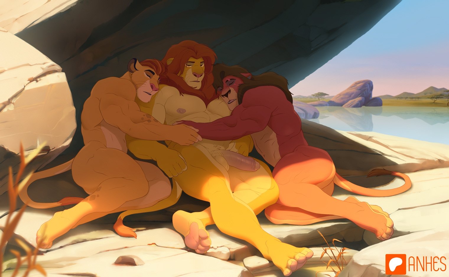Anhesart Kovu The Lion King Simba The Lion King Commentary