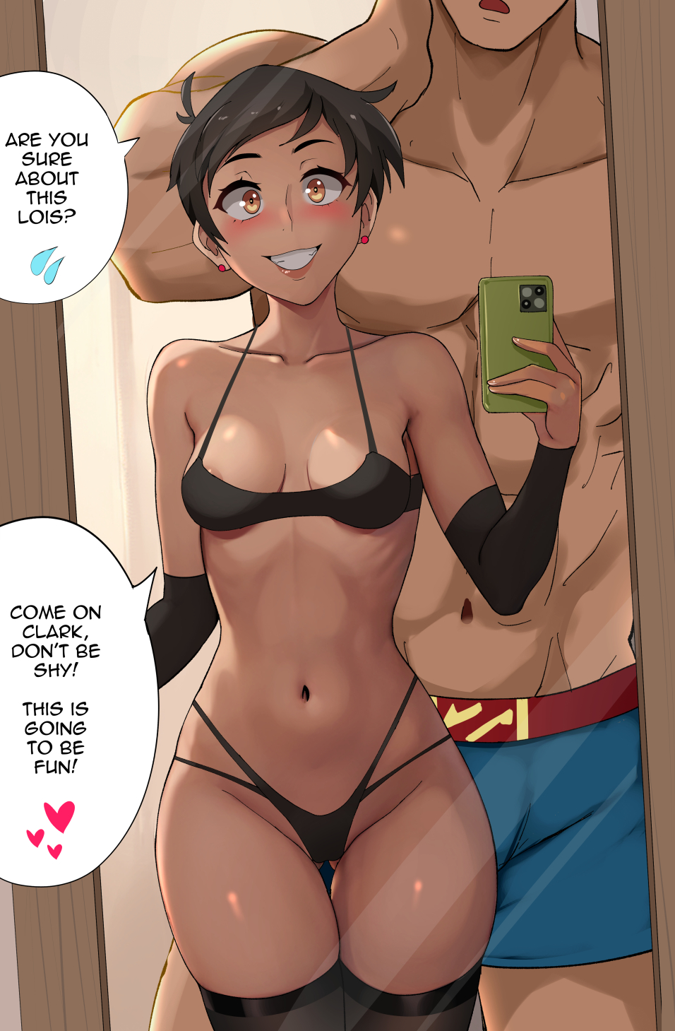 Lainart Clark Kent Lois Lane Dc Comics My Adventures With Superman