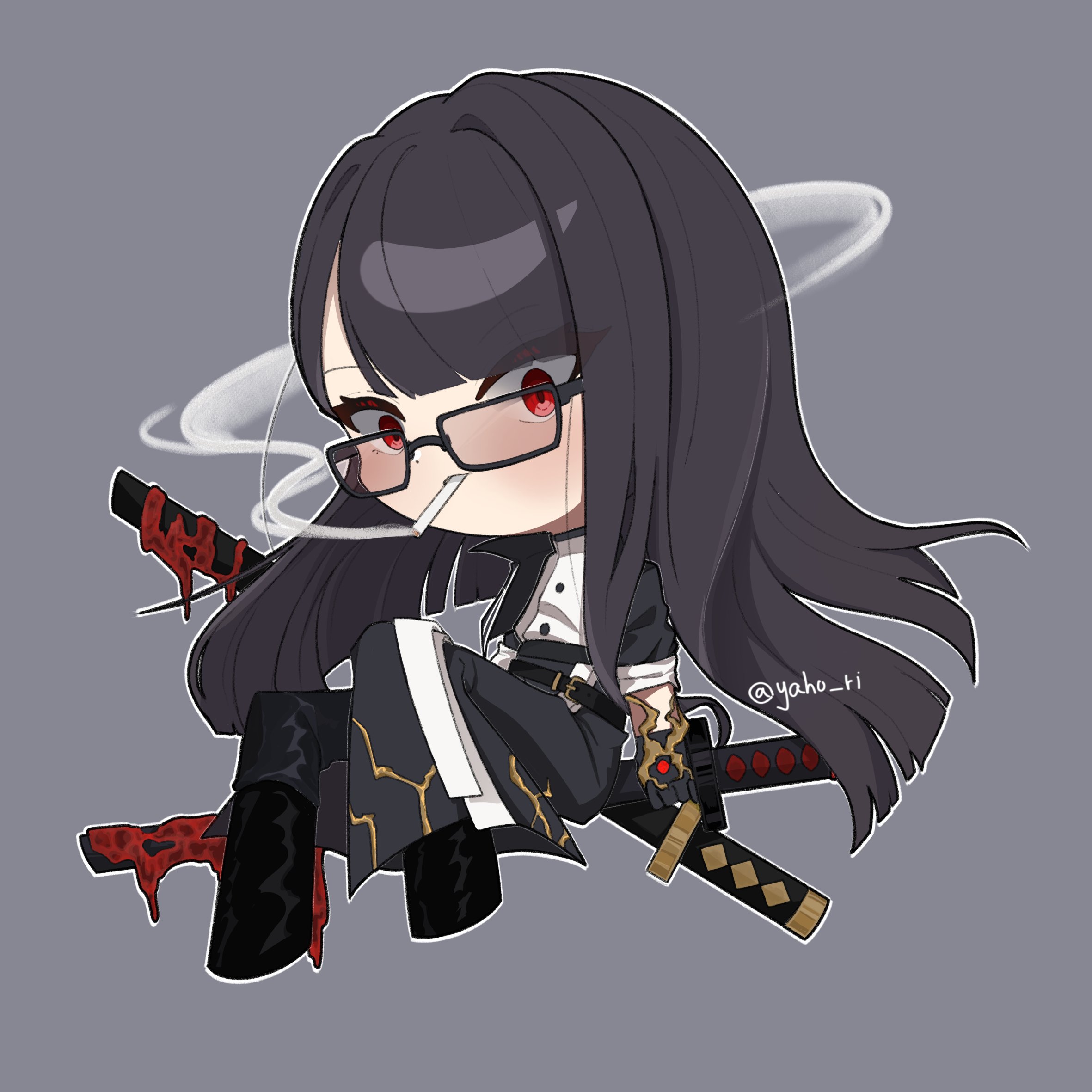 yaho ri, ryoshu (project moon), limbus company, project moon, highres ...