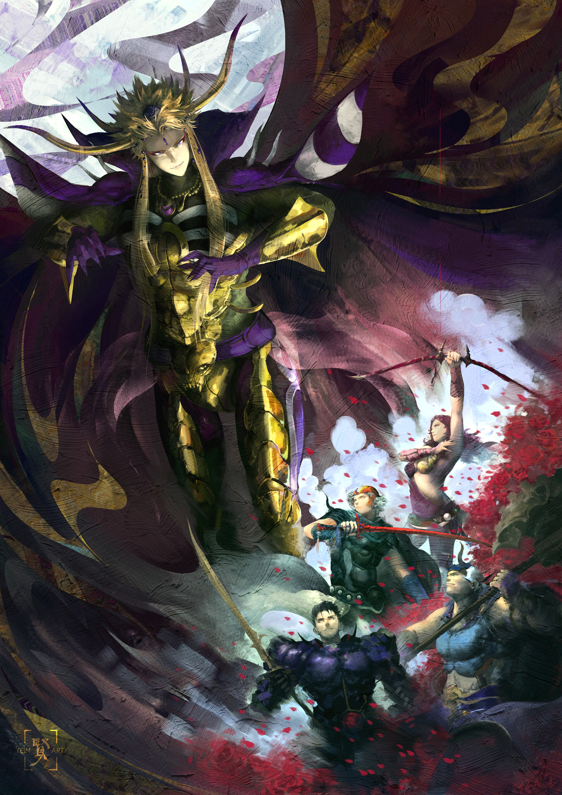 Edward Tsang Emperor Ff2 Firion Guy Ff2 Leon Ff2 Maria Ff2