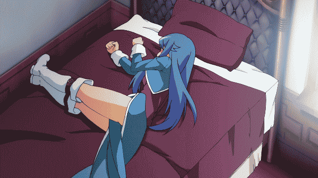 Sylpheed Zero No Tsukaima Animated Animated Tagme Blue Hair Image View Gelbooru