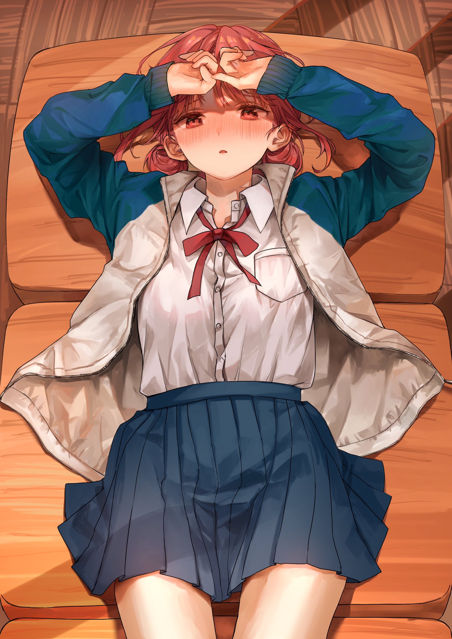 Chono Hina Ao No Hako Bad Link Highres Tagme Image View