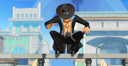 Portgas D Ace One Piece One Piece Pirate Warriors Animated
