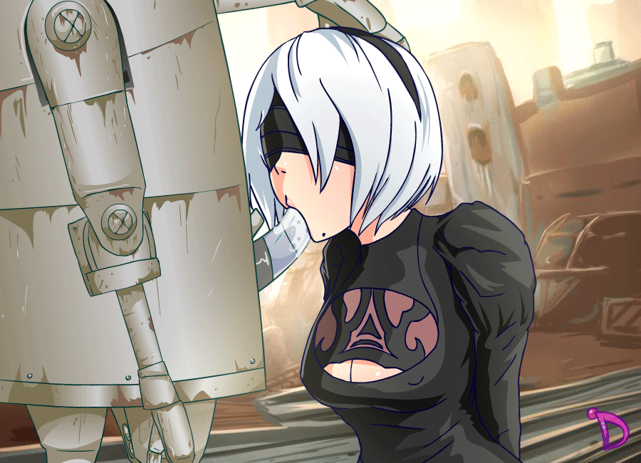 Derpixon 2b Nier Automata Nier Automata Nier Series Animated