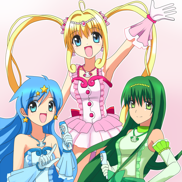 miru, houshou hanon, houshou hanon (idol), nanami lucia, nanami lucia (idol), nanami lucia ...