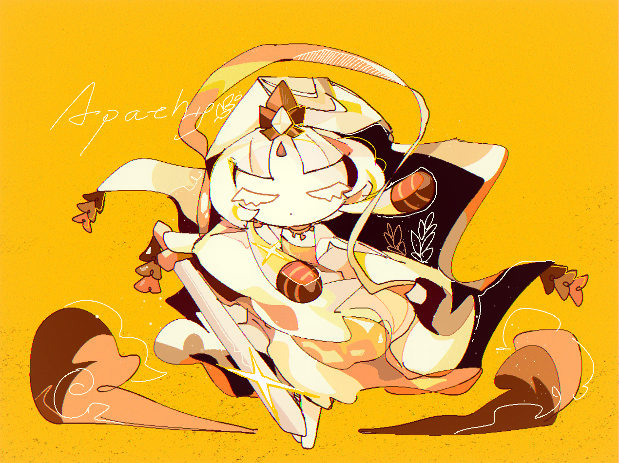 Mystic Flour Cookie Cookie Run Cookie Run Kingdom 1girl Dress