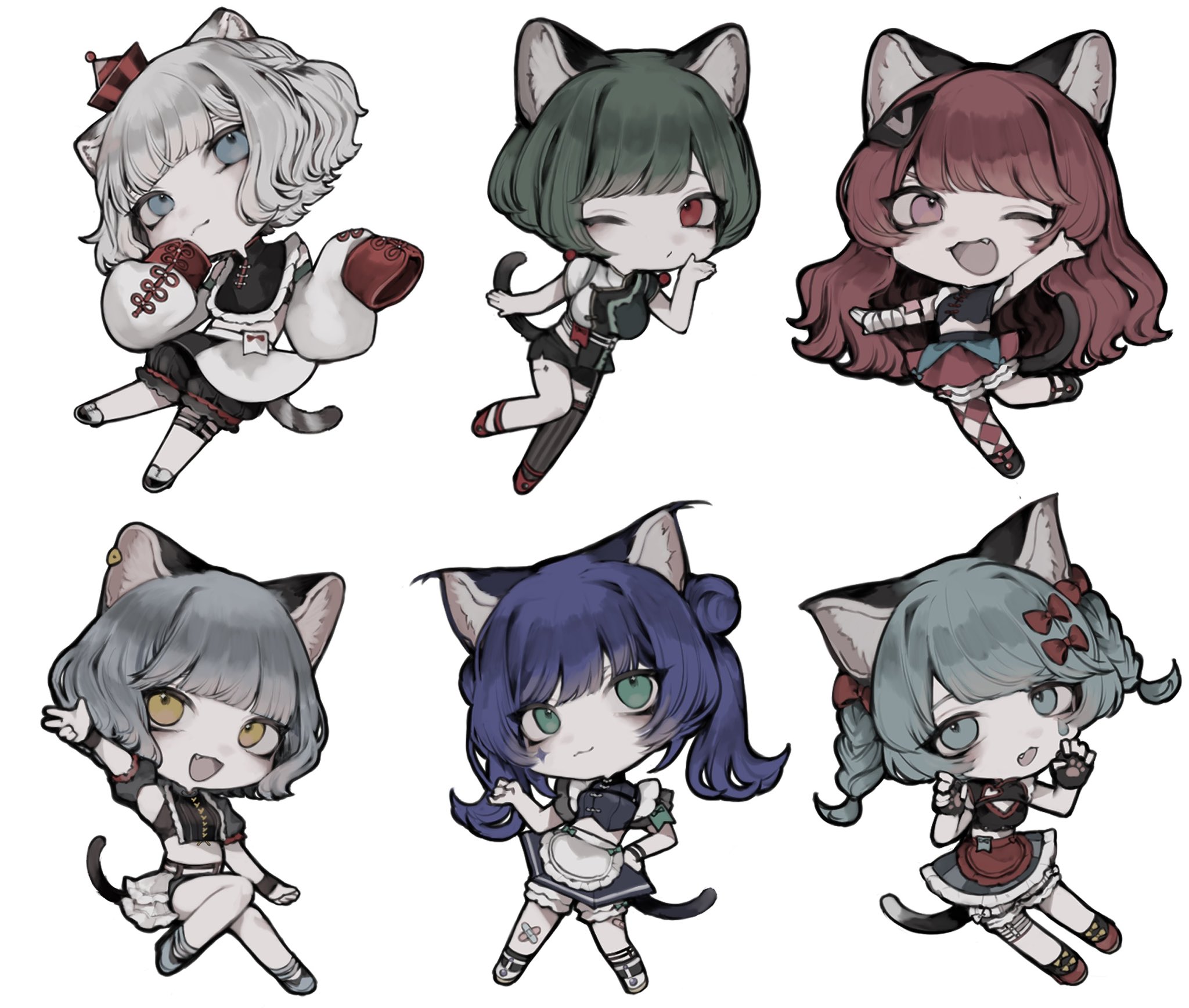 manuka x x, chino (valis), myu (valis), neffy (valis), nina (valis ...