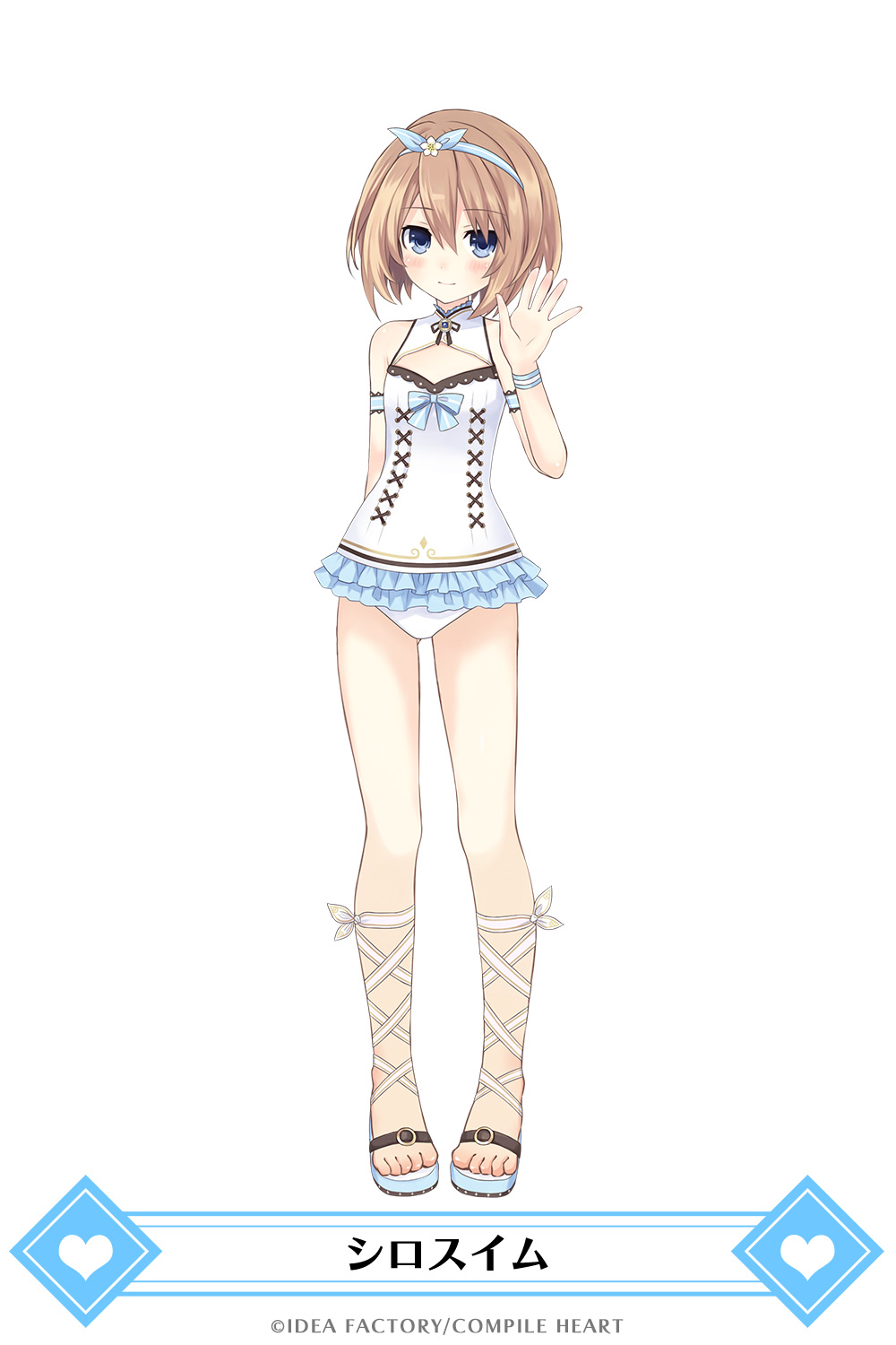 Tsunako Blanc Neptunia Mainichi Compile Heart Neptune Series 