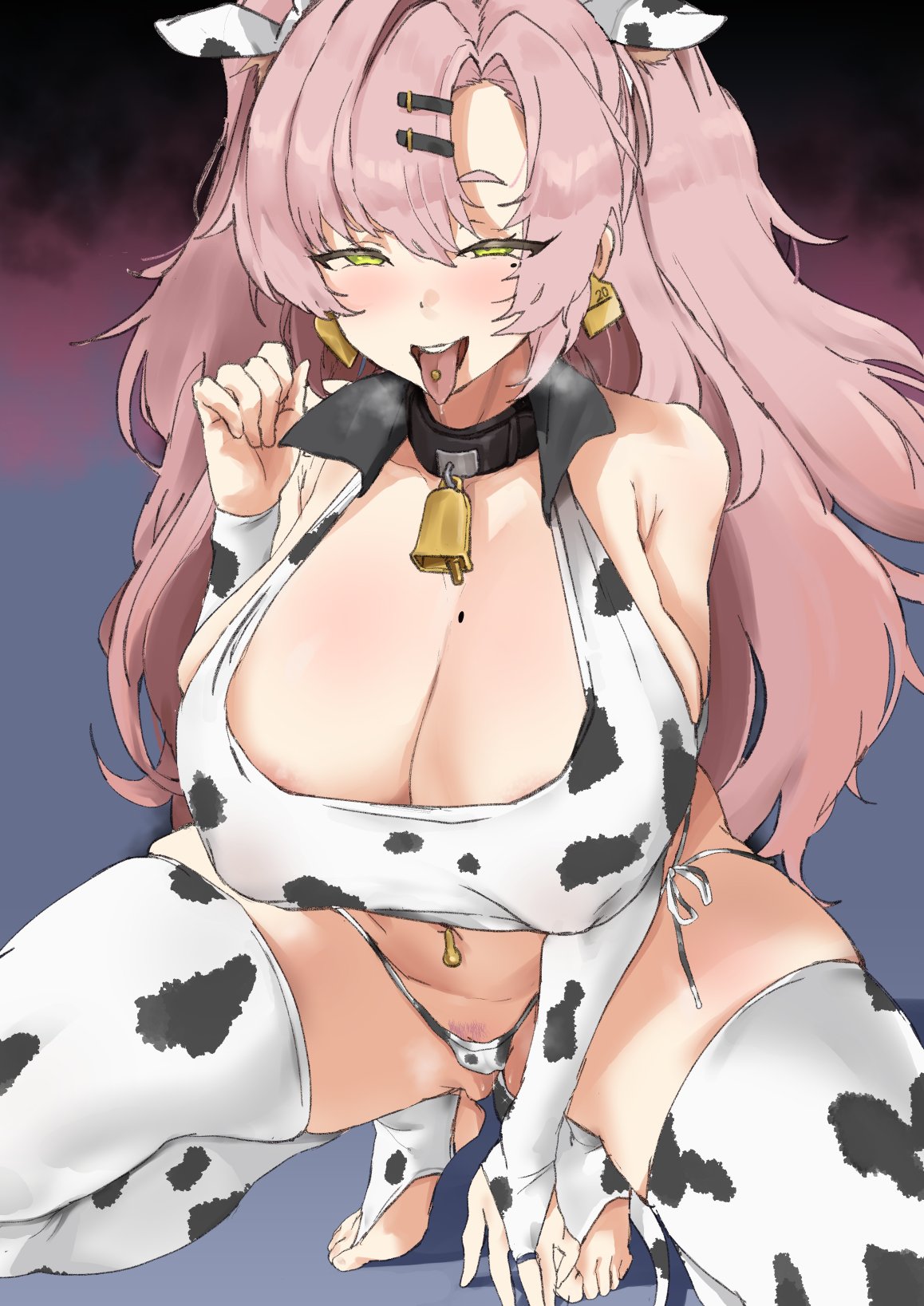 noriko (ni noriko), nicole demara, zenless zone zero, highres, 1girl, animal ears, animal print ...