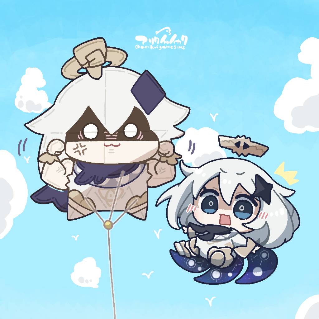 arikuigames1105, paimon (genshin impact), genshin impact, commentary ...