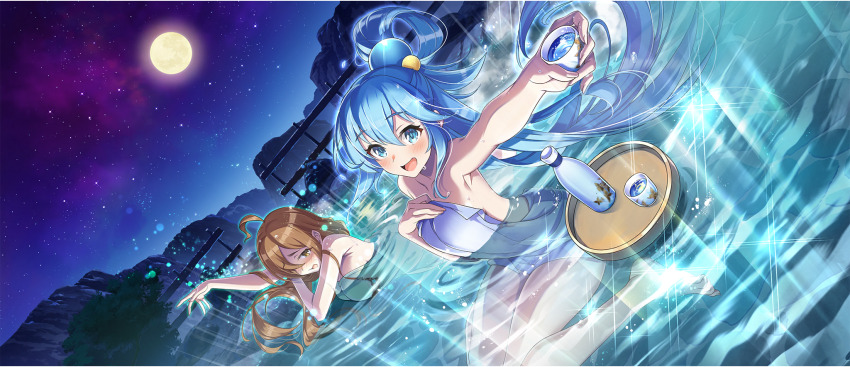 Aqua Konosuba Wiz Konosuba Kono Subarashii Sekai Ni Shukufuku Wo Konosuba Fantastic