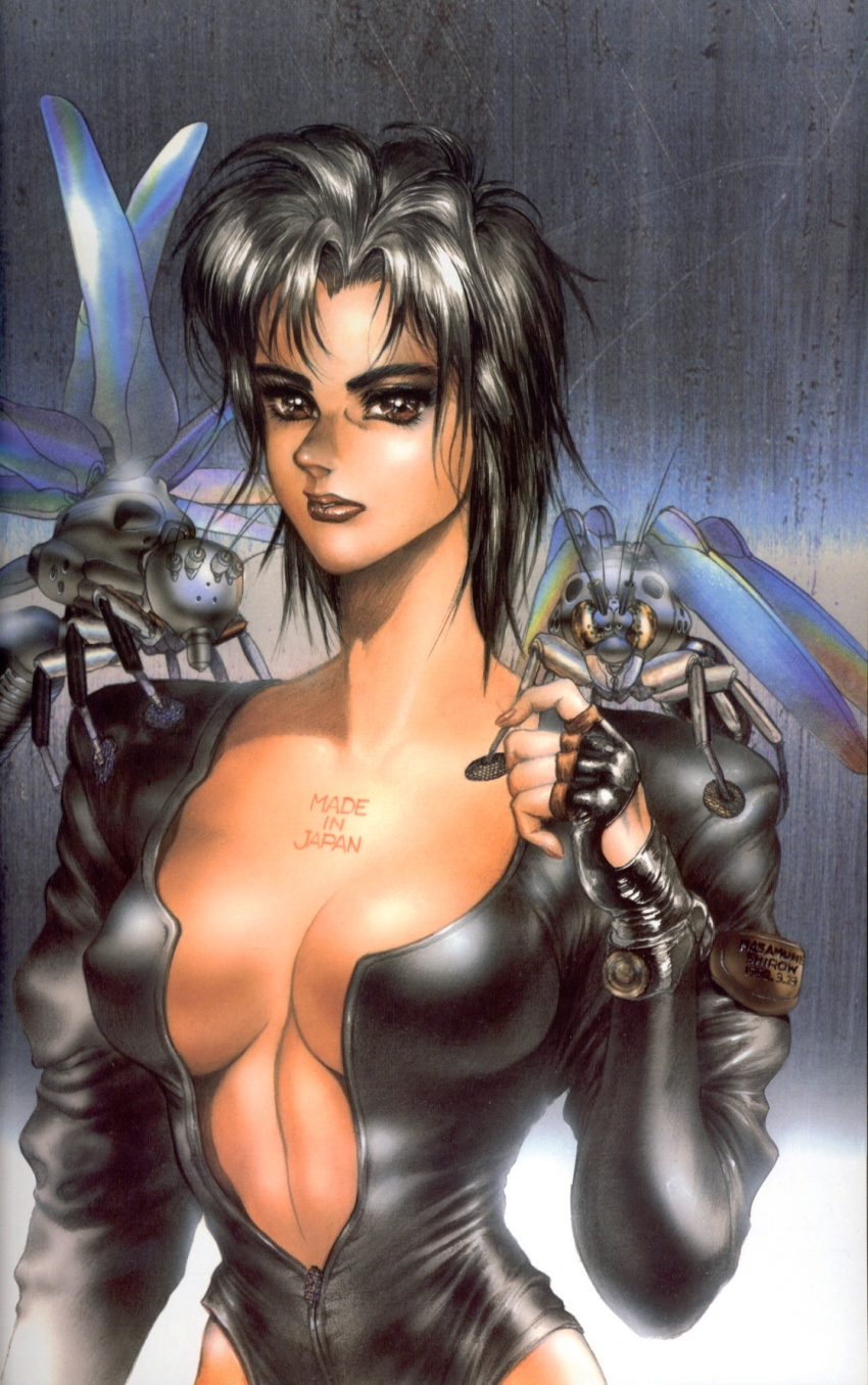 Shirou Masamune Kusanagi Motoko Ghost In The Shell Ghost In The
