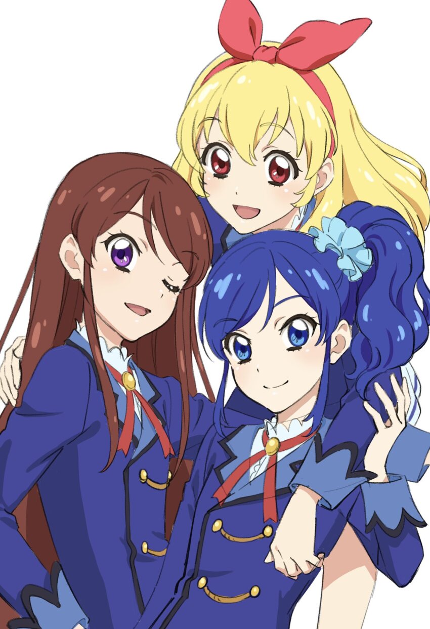 miyadani risa, hoshimiya ichigo, kiriya aoi, shibuki ran, aikatsu!, aikatsu! (series ...