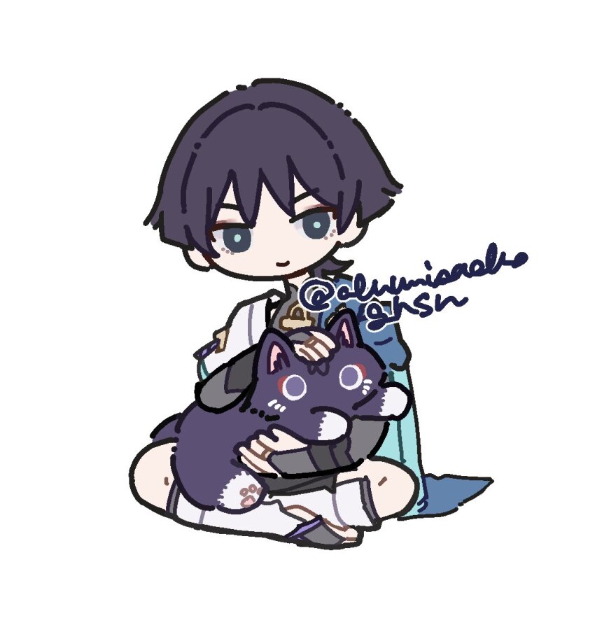 alumisael gnsn, scaramouche (cat) (genshin impact), scaramouche ...