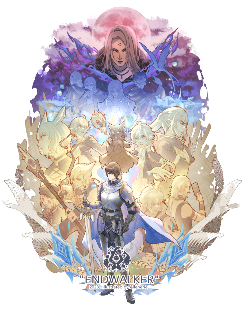 Adventurer Ff14 Alisaie Leveilleur Alphinaud Leveilleur Emet Selch Estinien Varlineau G