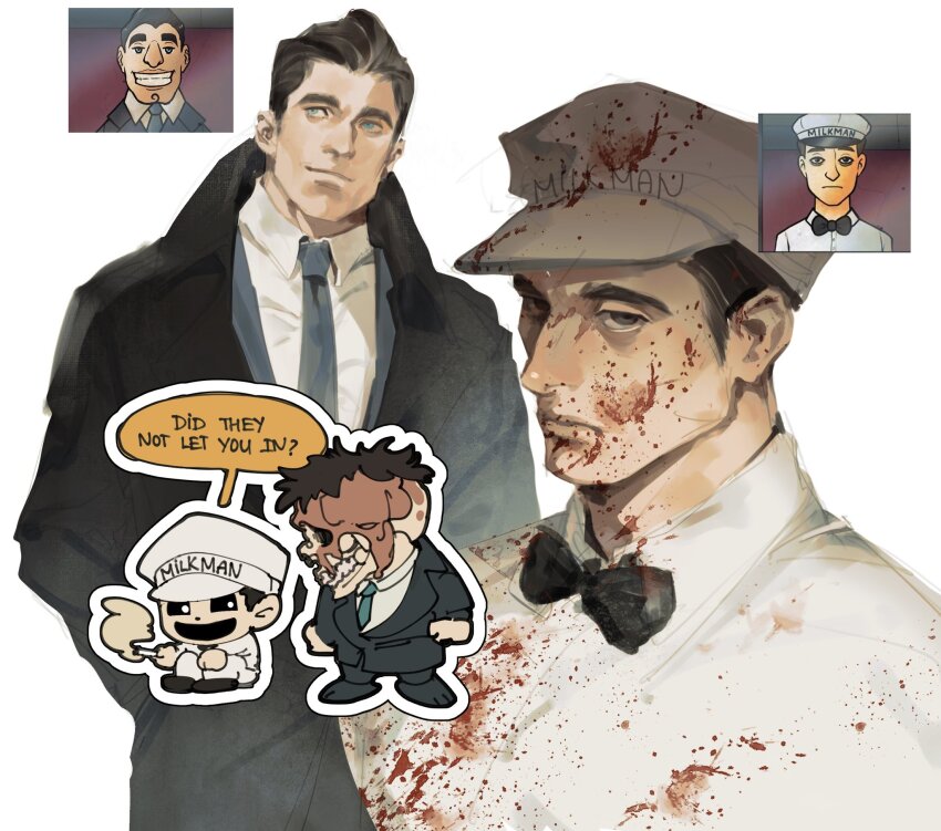 francis mosses, izaack gauss, milkman, that's not my neighbor, uniform, hashtag-only commentary ...