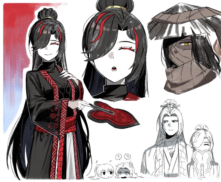 asdf1211950, hong lu (project moon), jia qiu (project moon), zigong (project moon), zilu ...