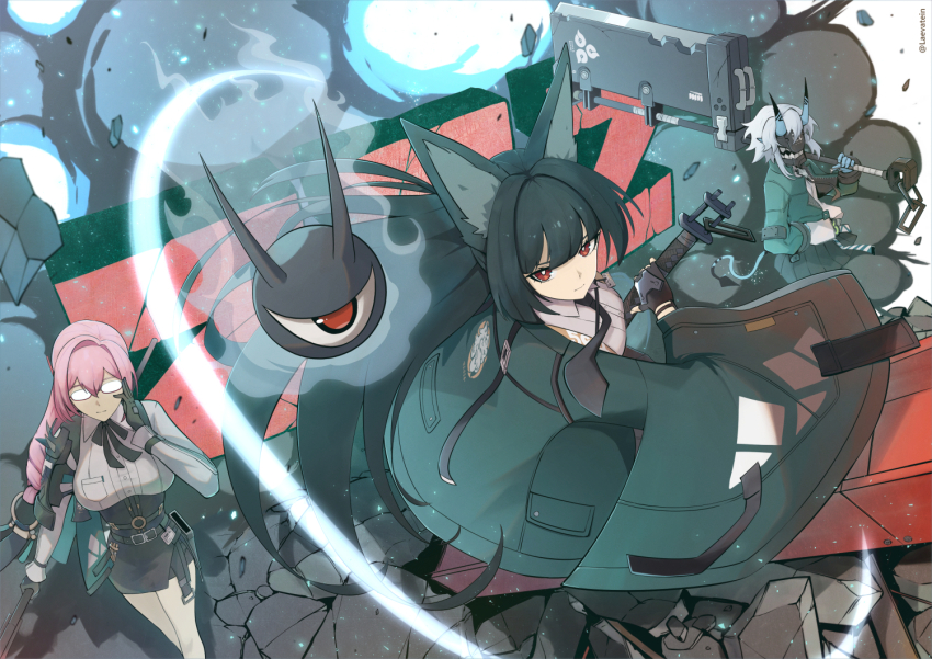 Laevatein La3vatein Hoshimi Miyabi Soukaku Zenless Zone Zero Tsukishiro Yanagi Zenless