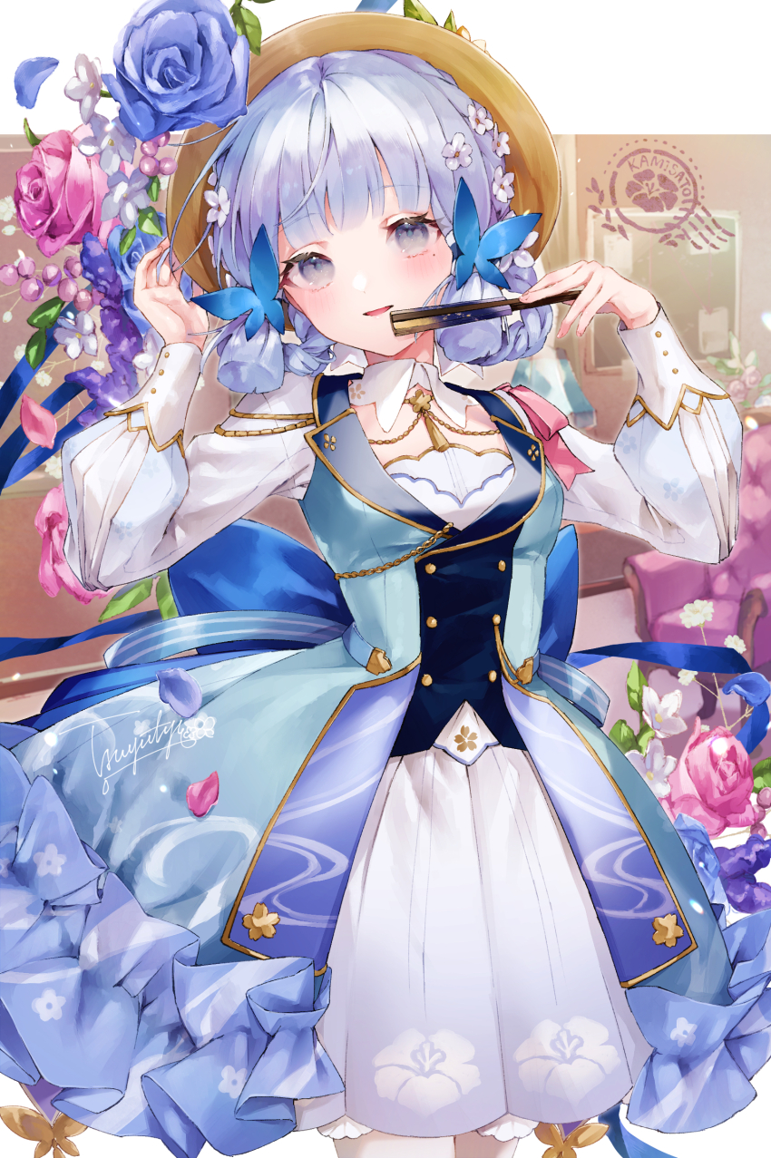 tsuyutya, ayaka (genshin impact), kamisato ayaka, kamisato ayaka (springbloom missive), genshin ...